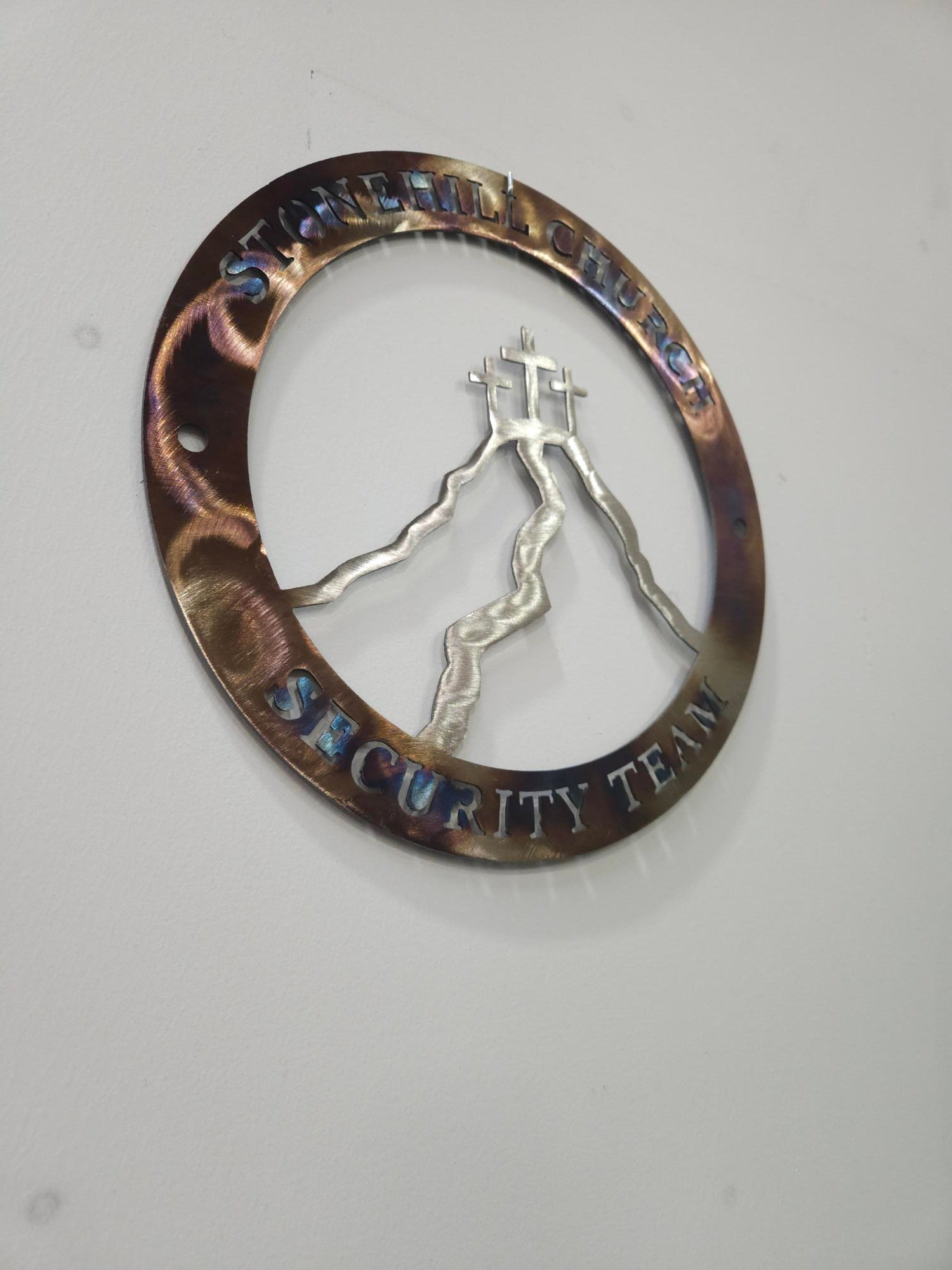 Custom Church Emblem – Snake River Fabrication